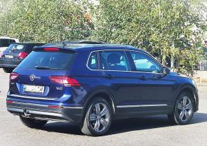 Blue Volkswagen Tiguan 2016 in Vilnius, with an engine capacity of 2.00 L and mileage of 134 thousand km for 17545 €, photo 8 on AUTOMOTO.COM.LV