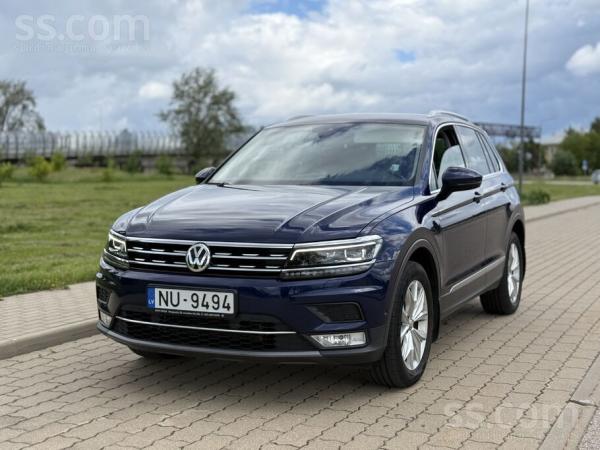 Zils Volkswagen Tiguan 2016 Daugavpils, ar dzinēja tilpumu 2.00 L un nobraukumu 92 tūkst. km par 17650 €, foto 1 vietnē AUTOMOTO.COM.LV