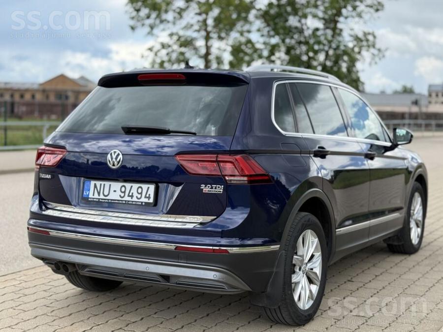 Zils Volkswagen Tiguan 2016 Daugavpils, ar dzinēja tilpumu 2.00 L un nobraukumu 92 tūkst. km par 17650 €, foto 3 vietnē AUTOMOTO.COM.LV