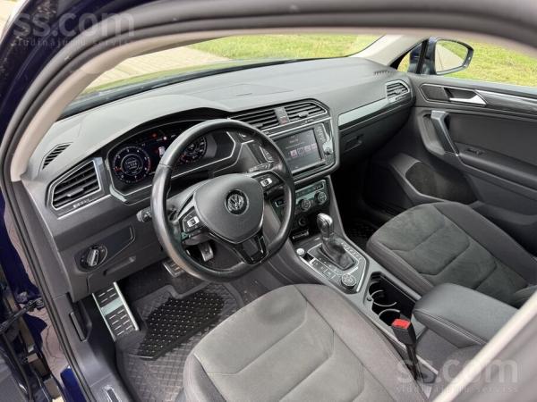 Zils Volkswagen Tiguan 2016 Daugavpils, ar dzinēja tilpumu 2.00 L un nobraukumu 92 tūkst. km par 17650 €, foto 5 vietnē AUTOMOTO.COM.LV