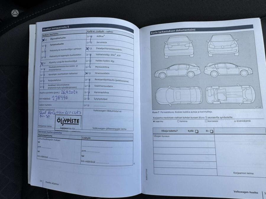 Blue Volkswagen Tiguan 2016 in Kaunas, with an engine capacity of 1.97 L and mileage of 280 thousand km for 12890 €, photo 22 on AUTOMOTO.COM.LV