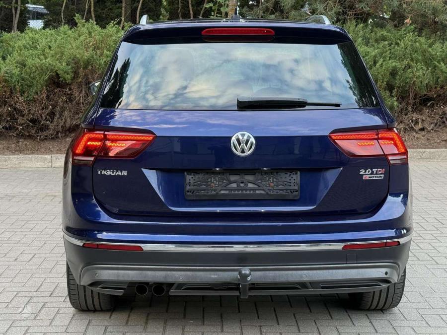 Blue Volkswagen Tiguan 2016 in Prienai, with an engine capacity of 1.97 L and mileage of 197 thousand km for 13950 €, photo 11 on AUTOMOTO.COM.LV