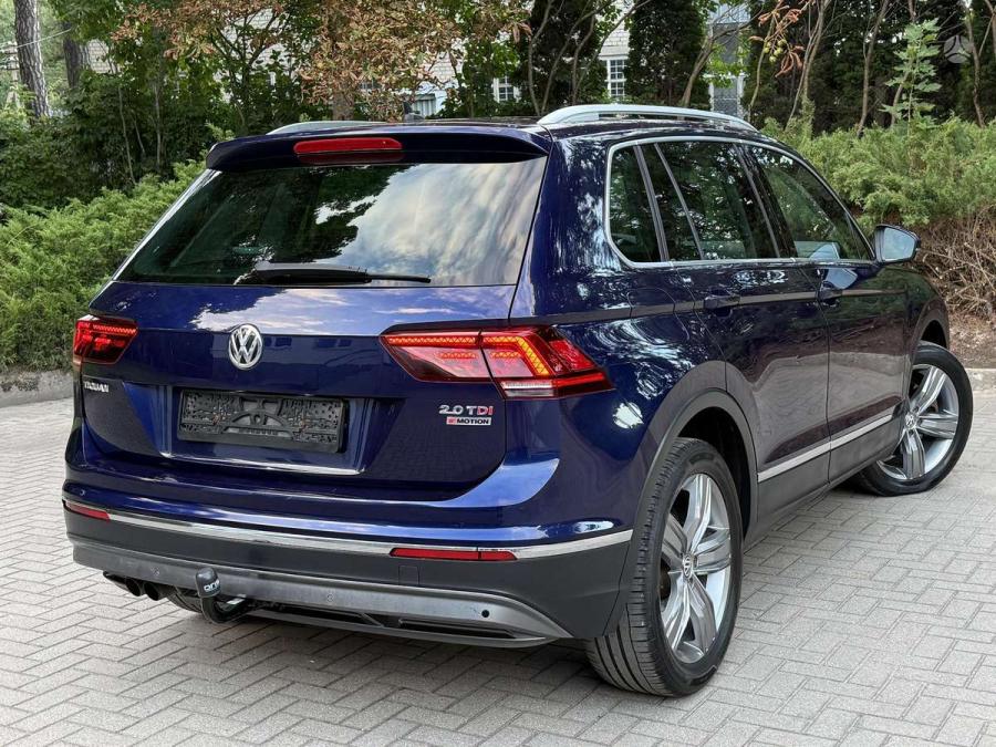 Blue Volkswagen Tiguan 2016 in Prienai, with an engine capacity of 1.97 L and mileage of 197 thousand km for 13950 €, photo 13 on AUTOMOTO.COM.LV