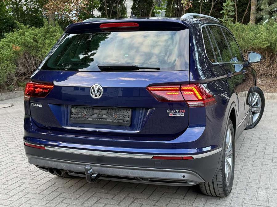 Blue Volkswagen Tiguan 2016 in Prienai, with an engine capacity of 1.97 L and mileage of 197 thousand km for 13950 €, photo 15 on AUTOMOTO.COM.LV