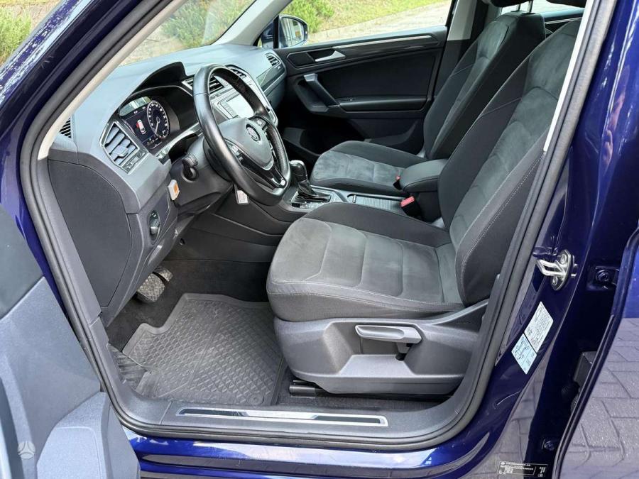 Blue Volkswagen Tiguan 2016 in Prienai, with an engine capacity of 1.97 L and mileage of 197 thousand km for 13950 €, photo 21 on AUTOMOTO.COM.LV