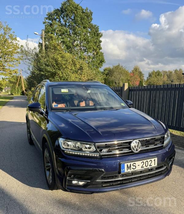 Zils Volkswagen Tiguan 2017 Rīga, ar dzinēja tilpumu 1.40 L un nobraukumu 175 tūkst. km par 14500 €, foto 1 vietnē AUTOMOTO.COM.LV