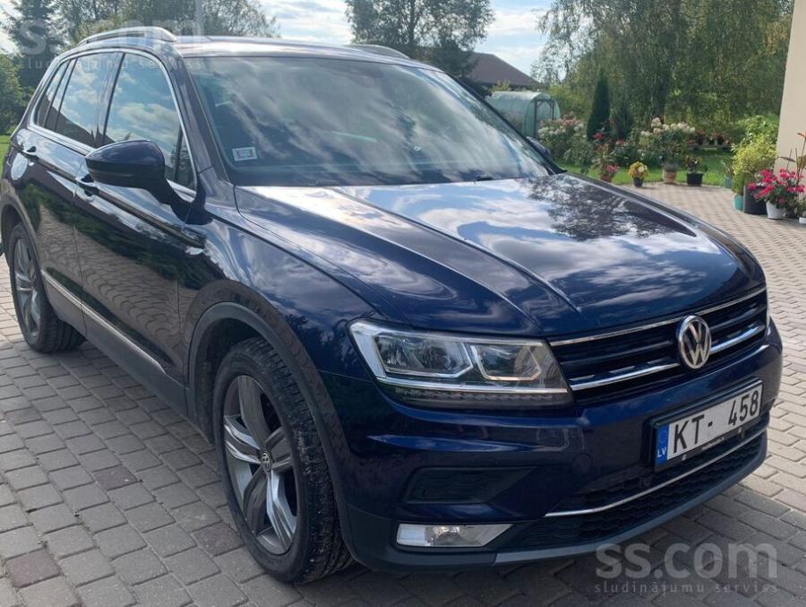 Zils Volkswagen Tiguan 2017 Rīga, ar dzinēja tilpumu 2.00 L un nobraukumu 250 tūkst. km par 14950 €, foto 3 vietnē AUTOMOTO.COM.LV