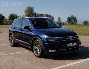 Zils Volkswagen Tiguan 2017 Rīga, ar dzinēja tilpumu 2.00 L un nobraukumu 227 tūkst. km par 19000 €, foto  vietnē AUTOMOTO.COM.LV