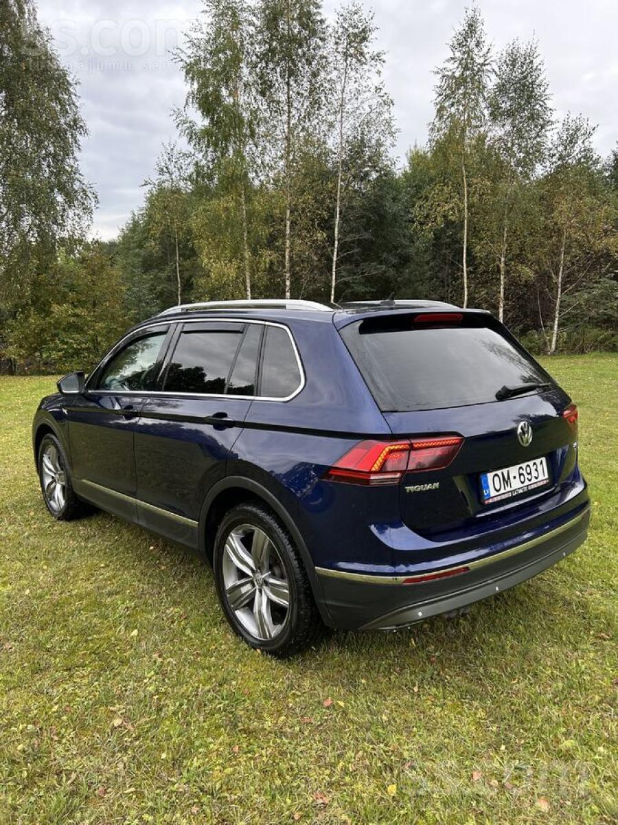 Zils Volkswagen Tiguan 2017 Liepāja, ar dzinēja tilpumu 2.00 L un nobraukumu 260 tūkst. km par 12995 €, foto 4 vietnē AUTOMOTO.COM.LV
