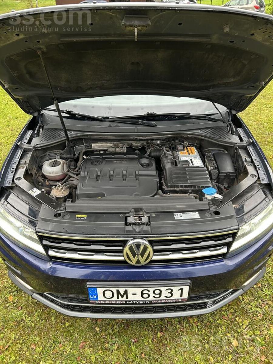 Zils Volkswagen Tiguan 2017 Liepāja, ar dzinēja tilpumu 2.00 L un nobraukumu 260 tūkst. km par 12995 €, foto 14 vietnē AUTOMOTO.COM.LV