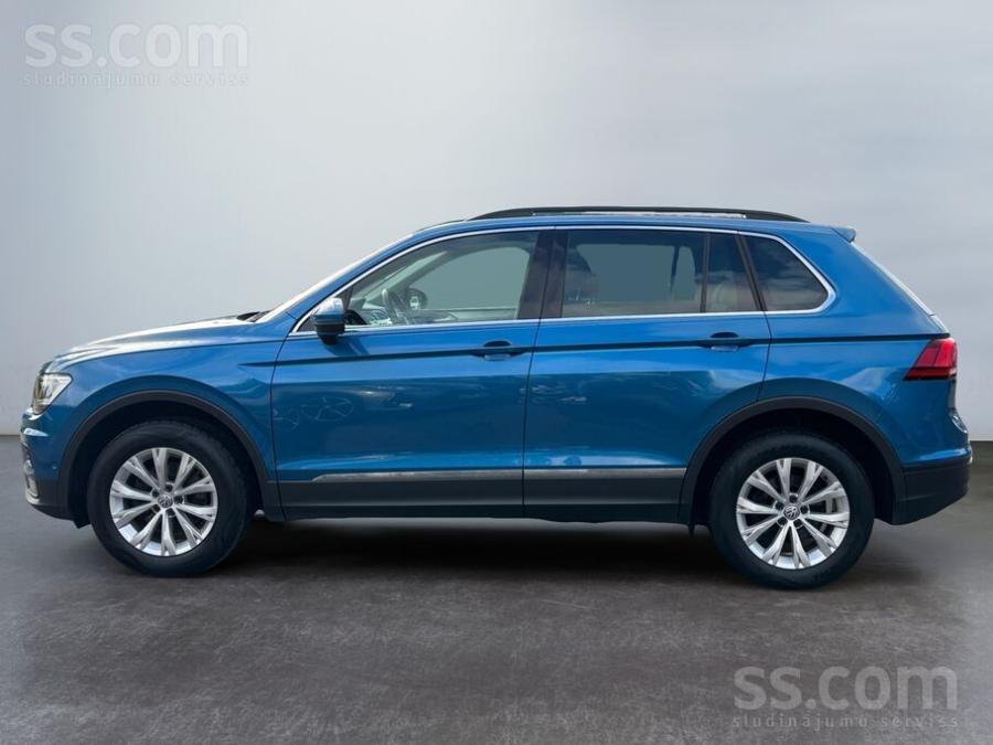 Zils Volkswagen Tiguan 2018 Rīga, ar dzinēja tilpumu 2.00 L un nobraukumu 138 tūkst. km par 17750 €, foto 2 vietnē AUTOMOTO.COM.LV
