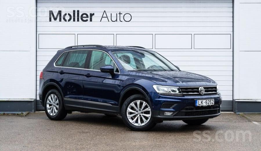 Zils Volkswagen Tiguan 2018 Rīga, ar dzinēja tilpumu 2.00 L un nobraukumu 163 tūkst. km par 17900 €, foto 2 vietnē AUTOMOTO.COM.LV