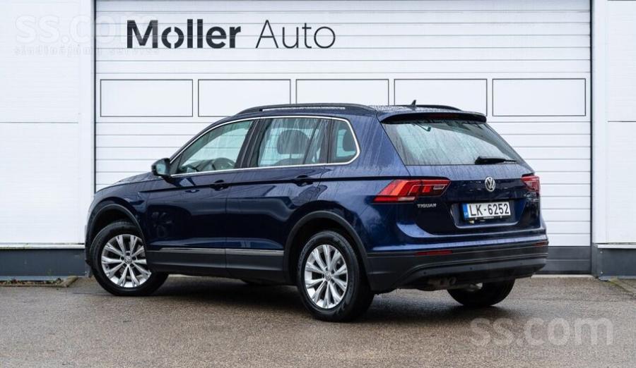 Zils Volkswagen Tiguan 2018 Rīga, ar dzinēja tilpumu 2.00 L un nobraukumu 163 tūkst. km par 17900 €, foto 3 vietnē AUTOMOTO.COM.LV