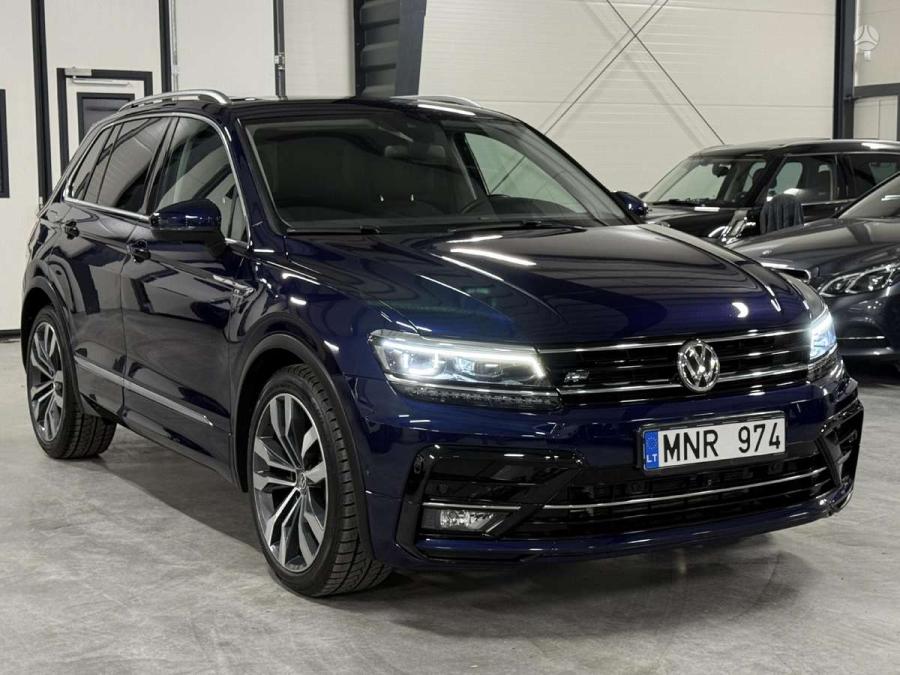 Zils Volkswagen Tiguan 2018 Marijampole, ar dzinēja tilpumu 1.97 L un nobraukumu 84 tūkst. km par 22700 €, foto 1 vietnē AUTOMOTO.COM.LV