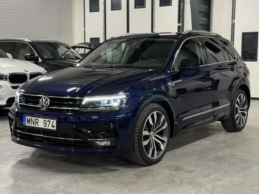 Zils Volkswagen Tiguan 2018 Marijampole, ar dzinēja tilpumu 1.97 L un nobraukumu 84 tūkst. km par 22700 €, foto 5 vietnē AUTOMOTO.COM.LV