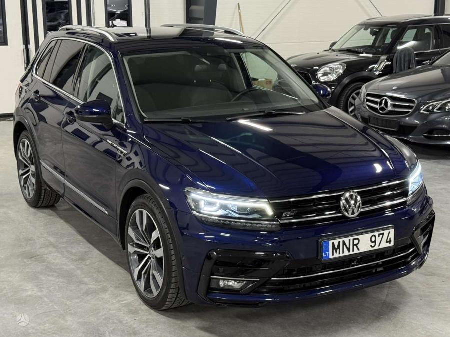 Zils Volkswagen Tiguan 2018 Marijampole, ar dzinēja tilpumu 1.97 L un nobraukumu 84 tūkst. km par 22700 €, foto 9 vietnē AUTOMOTO.COM.LV