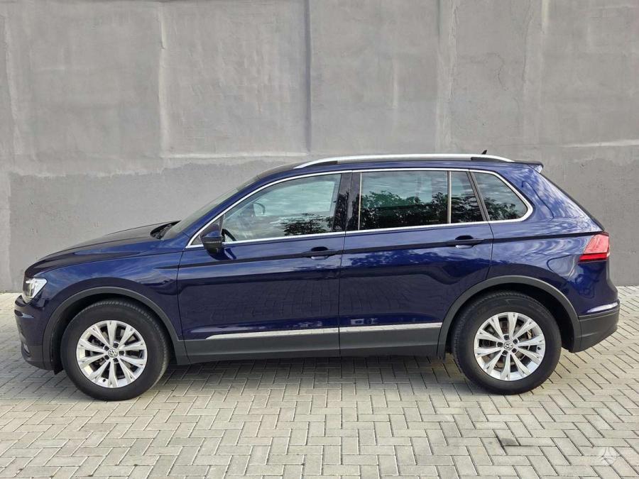 Blue Volkswagen Tiguan 2018 in Klaipeda, with an engine capacity of 1.97 L and mileage of 207 thousand km for 16750 €, photo 10 on AUTOMOTO.COM.LV