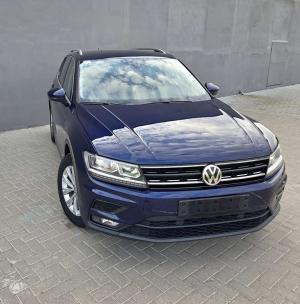 Zils Volkswagen Tiguan 2018 Kauņa, ar dzinēja tilpumu 1.97 L un nobraukumu 208 tūkst. km par 17300 €, foto  vietnē AUTOMOTO.COM.LV