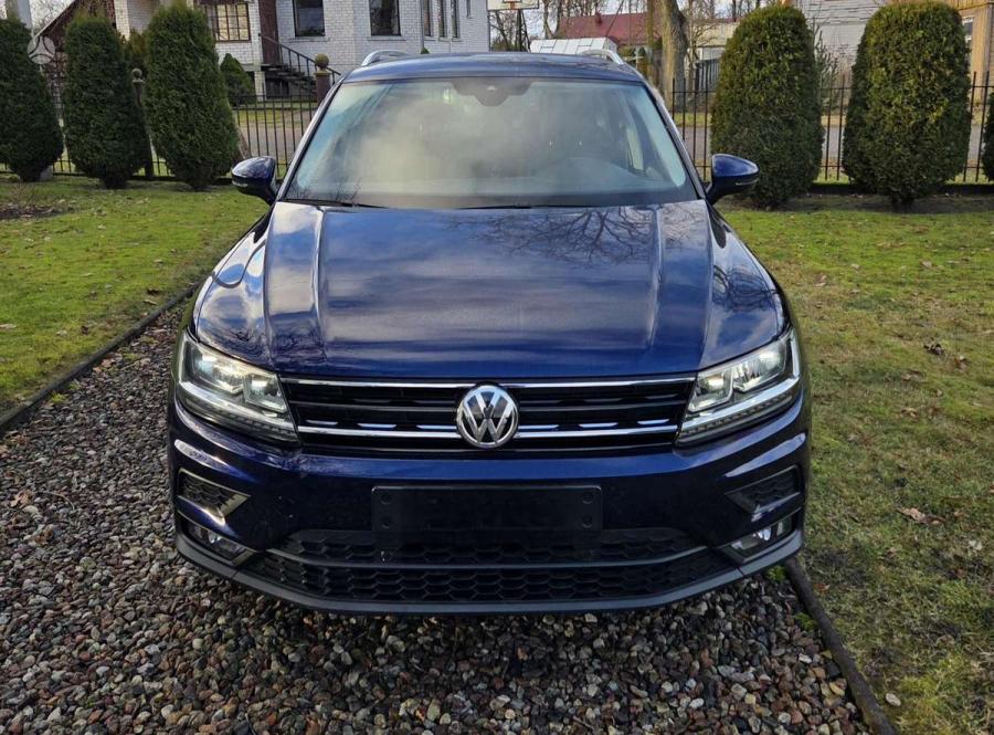 Zils Volkswagen Tiguan 2018 Jurbarkas, ar dzinēja tilpumu 1.97 L un nobraukumu 209 tūkst. km par 17350 €, foto 7 vietnē AUTOMOTO.COM.LV