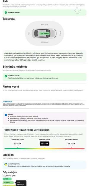 Zils Volkswagen Tiguan 2018 Jurbarkas, ar dzinēja tilpumu 1.97 L un nobraukumu 209 tūkst. km par 16999 €, foto 17 vietnē AUTOMOTO.COM.LV