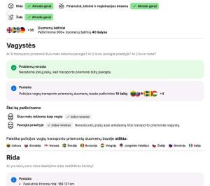 Синий Фольксваген Тигуан 2018 в Юрбаркас, объемом двигателя 1.97 л и пробегом 209 тыс. км за 16999 €, фото 16 на AUTOMOTO.COM.LV