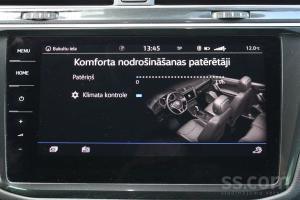 Синий Фольксваген Тигуан 2018 в Рига, объемом двигателя 2.00 л и пробегом 182 тыс. км за 16100 €, фото 28 на AUTOMOTO.COM.LV