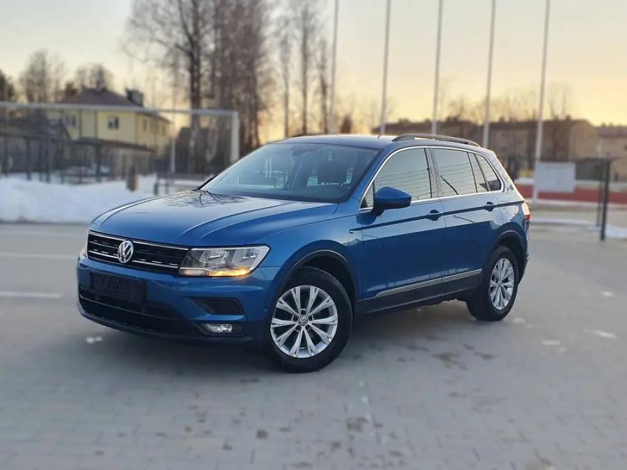 Zils Volkswagen Tiguan 2018 Jelgava, ar dzinēja tilpumu 1.40 L un nobraukumu 220 tūkst. km par 12990 €, foto 6 vietnē AUTOMOTO.COM.LV