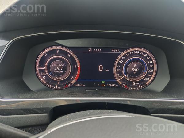 Синий Фольксваген Тигуан 2018 в Рига, объемом двигателя 2.00 л и пробегом 174 тыс. км за 16500 €, фото 3 на AUTOMOTO.COM.LV