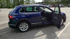Blue Volkswagen Tiguan 2018 in Riga, with an engine capacity of 2.00 L and mileage of 186 thousand km for 15500 €, photo 4 on AUTOMOTO.COM.LV