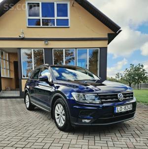 Zils Volkswagen Tiguan 2018 Rēzekne, ar dzinēja tilpumu 2.00 L un nobraukumu 199 tūkst. km par 13000 €, foto  vietnē AUTOMOTO.COM.LV