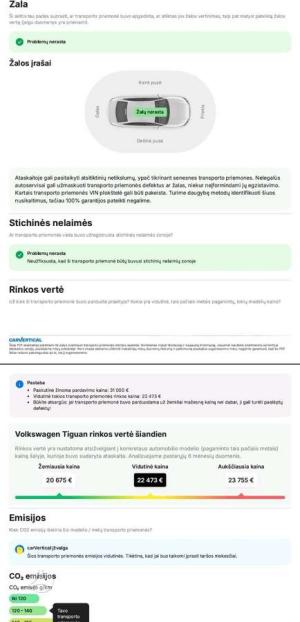 Zils Volkswagen Tiguan 2019 Jurbarkas, ar dzinēja tilpumu 1.97 L un nobraukumu 209 tūkst. km par 17300 €, foto 18 vietnē AUTOMOTO.COM.LV