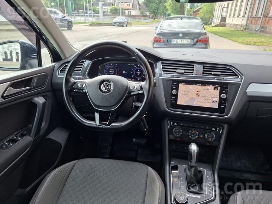 Zils Volkswagen Tiguan 2019 Daugavpils, ar dzinēja tilpumu 2.00 L un nobraukumu 92 tūkst. km par 18700 €, foto 12 vietnē AUTOMOTO.COM.LV