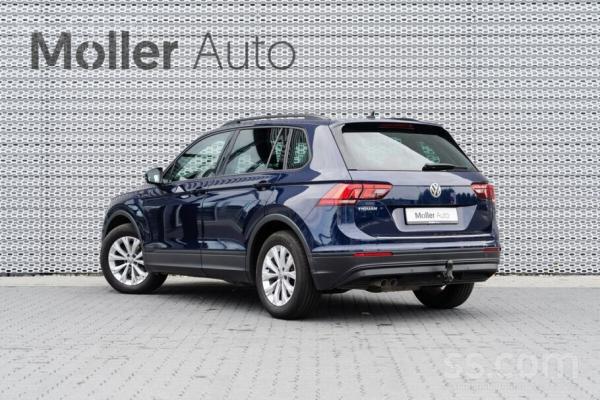 Blue Volkswagen Tiguan 2019 in Riga, with an engine capacity of 2.00 L and mileage of 123 thousand km for 17850 €, photo 3 on AUTOMOTO.COM.LV