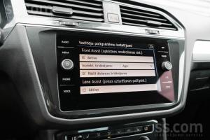 Blue Volkswagen Tiguan 2019 in Riga, with an engine capacity of 2.00 L and mileage of 123 thousand km for 17850 €, photo 14 on AUTOMOTO.COM.LV