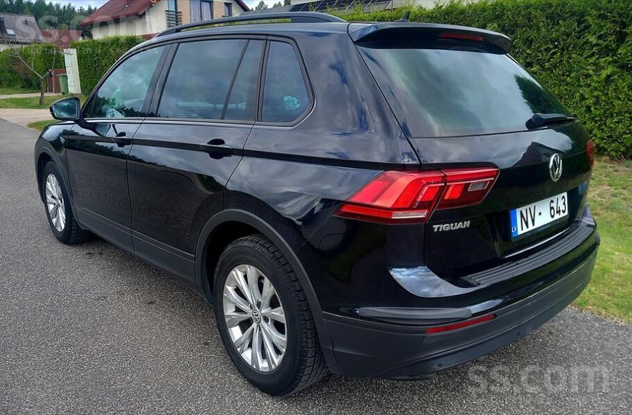 Zils Volkswagen Tiguan 2019 Rīga, ar dzinēja tilpumu 2.00 L un nobraukumu 156 tūkst. km par 14100 €, foto 4 vietnē AUTOMOTO.COM.LV