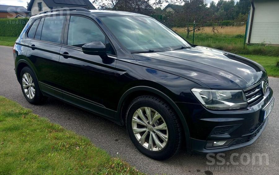 Zils Volkswagen Tiguan 2019 Rīga, ar dzinēja tilpumu 2.00 L un nobraukumu 156 tūkst. km par 14100 €, foto 7 vietnē AUTOMOTO.COM.LV