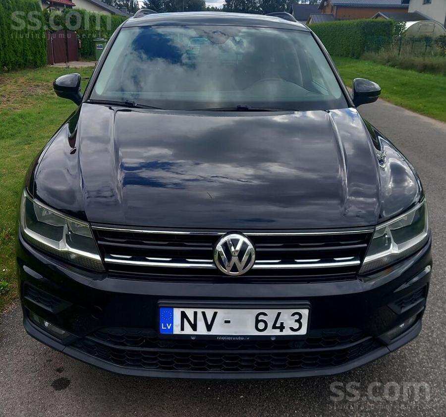 Zils Volkswagen Tiguan 2019 Rīga, ar dzinēja tilpumu 2.00 L un nobraukumu 156 tūkst. km par 14100 €, foto 8 vietnē AUTOMOTO.COM.LV