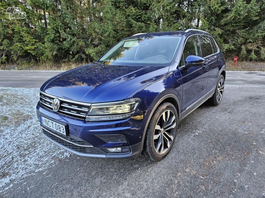 Zils Volkswagen Tiguan 2020 Panevēža, ar dzinēja tilpumu 2.00 L un nobraukumu 160 tūkst. km par 18900 €, foto 3 vietnē AUTOMOTO.COM.LV