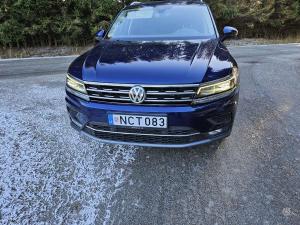 Zils Volkswagen Tiguan 2020 Panevēža, ar dzinēja tilpumu 1.97 L un nobraukumu 162 tūkst. km par 18900 €, foto  vietnē AUTOMOTO.COM.LV