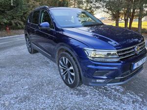 Blue Volkswagen Tiguan 2020 in Panevezys, with an engine capacity of 1.97 L and mileage of 162 thousand km for 18900 €, photo 2 on AUTOMOTO.COM.LV
