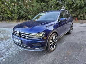 Blue Volkswagen Tiguan 2020 in Panevezys, with an engine capacity of 1.97 L and mileage of 162 thousand km for 18900 €, photo 3 on AUTOMOTO.COM.LV