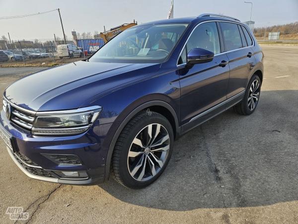 Zils Volkswagen Tiguan 2020 Panevēža, ar dzinēja tilpumu 2.00 L un nobraukumu 162 tūkst. km par 18900 €, foto 1 vietnē AUTOMOTO.COM.LV