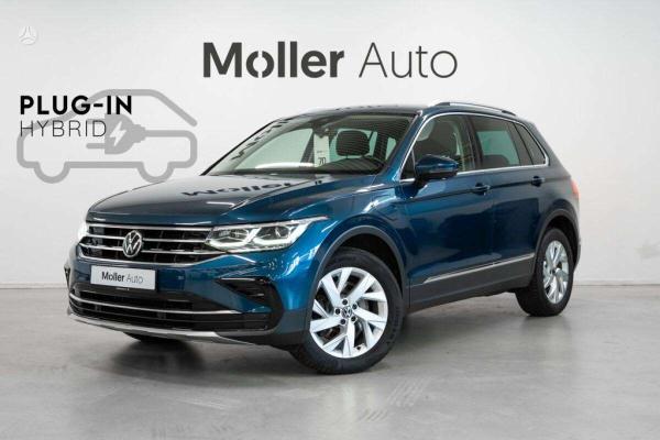 Blue Volkswagen Tiguan 2021 in Vilnius, with an engine capacity of 1.40 L and mileage of 135 thousand km for 23990 €, photo 2 on AUTOMOTO.COM.LV