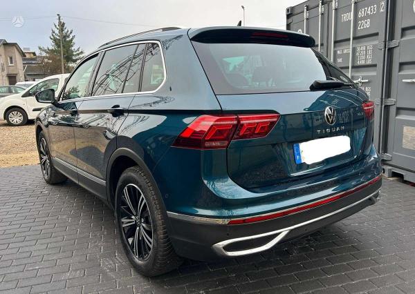 Blue Volkswagen Tiguan 2021 in Taurage, with an engine capacity of 1.97 L and mileage of 205 thousand km for 18500 €, photo 6 on AUTOMOTO.COM.LV