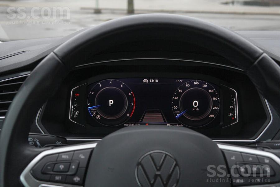 Zils Volkswagen Tiguan 2021 Rīga, ar dzinēja tilpumu 1.50 L un nobraukumu 69 tūkst. km par 21000 €, foto 14 vietnē AUTOMOTO.COM.LV