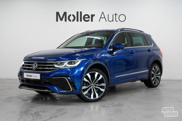 Zils Volkswagen Tiguan 2021 Viļņa, ar dzinēja tilpumu 2.00 L un nobraukumu 47 tūkst. km par 32000 €, foto 1 vietnē AUTOMOTO.COM.LV