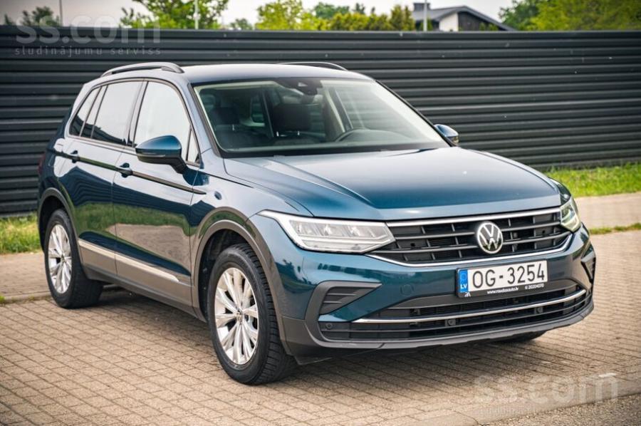 Zils Volkswagen Tiguan 2021 Rīga, ar dzinēja tilpumu 2.00 L un nobraukumu 0 tūkst. km par 18990 €, foto 4 vietnē AUTOMOTO.COM.LV