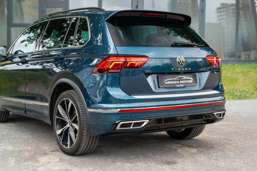Zils Volkswagen Tiguan 2021 Viļņa, ar dzinēja tilpumu 1.97 L un nobraukumu 189 tūkst. km par 23900 €, foto 17 vietnē AUTOMOTO.COM.LV