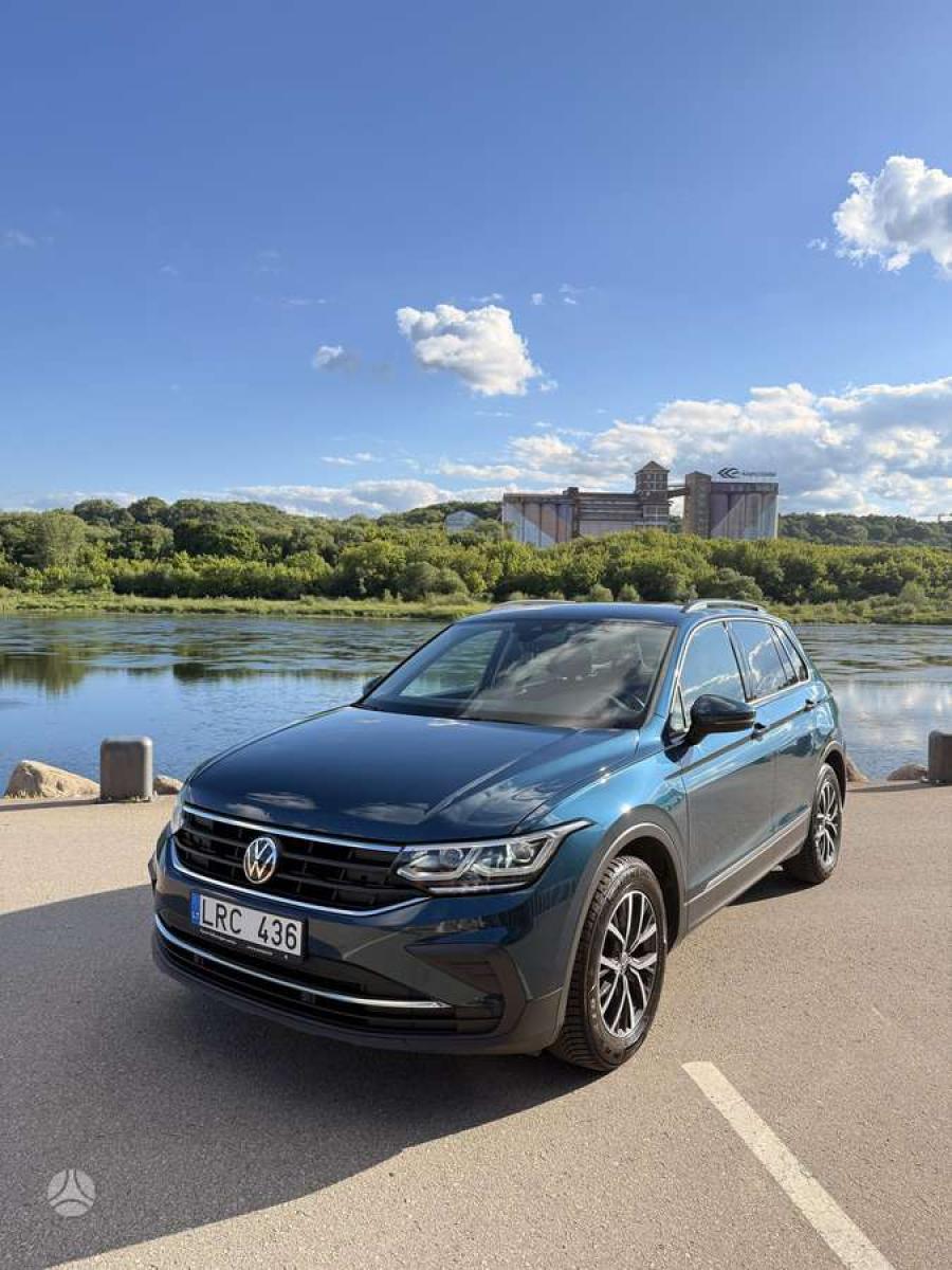Zils Volkswagen Tiguan 2021 Kauņa, ar dzinēja tilpumu 1.50 L un nobraukumu 174 tūkst. km par 20500 €, foto 1 vietnē AUTOMOTO.COM.LV