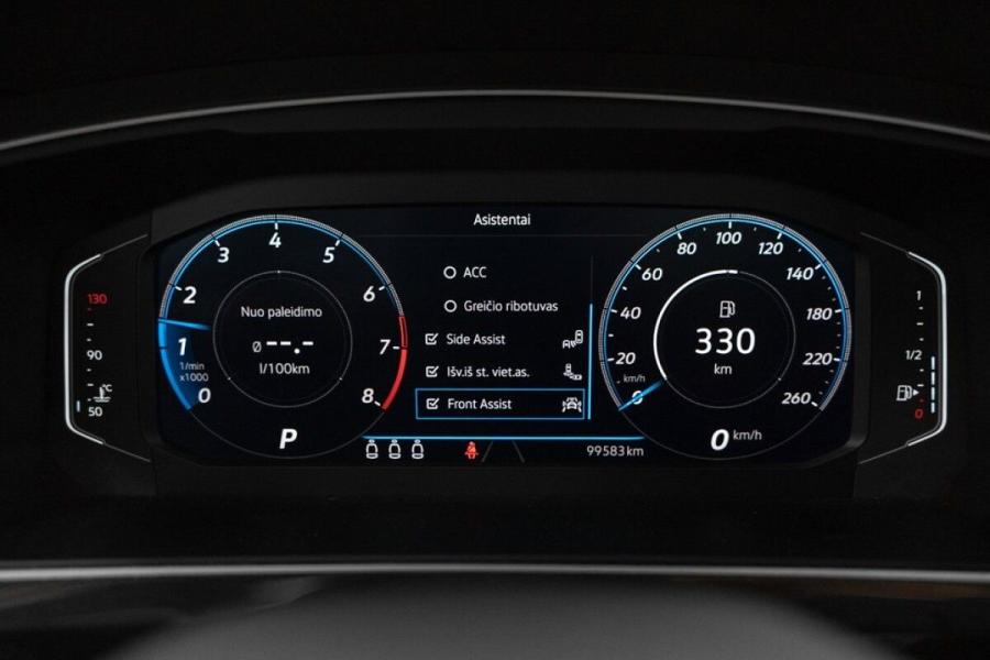 Zils Volkswagen Tiguan 2021 Viļņa, ar dzinēja tilpumu 1.50 L un nobraukumu 99 tūkst. km par 27000 €, foto 17 vietnē AUTOMOTO.COM.LV